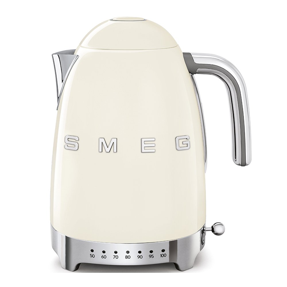 Smeg Variable Temperature Kettle Cream - Glasswells