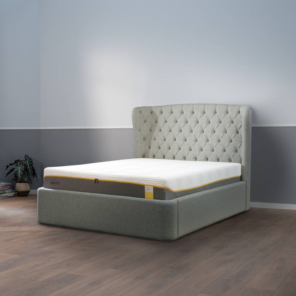Holcot Ottoman Bed Frame Shetland Mercury - Glasswells
