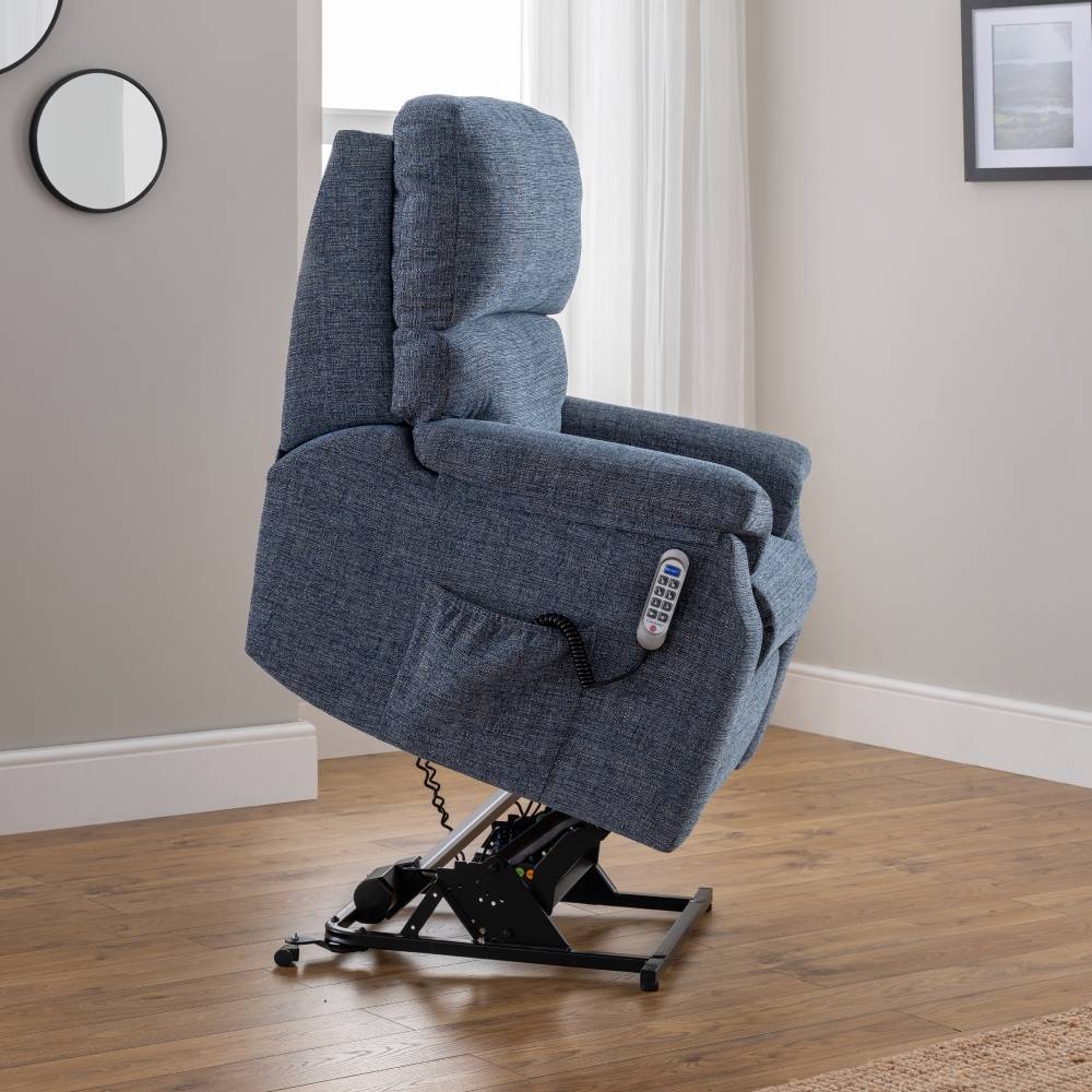 Newport Single Motor Riser Recliner Armchair - Glasswells