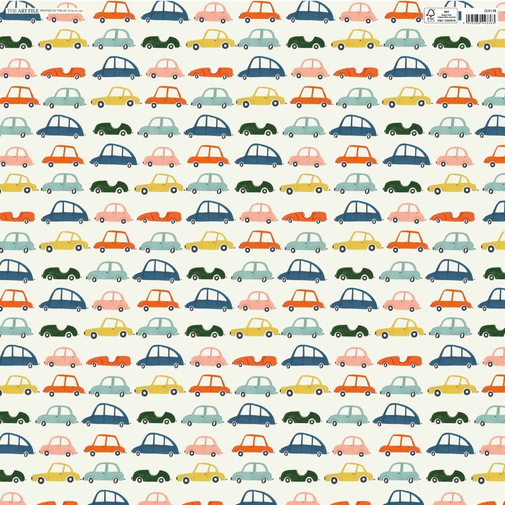 Cars Gift Wrap - Glasswells