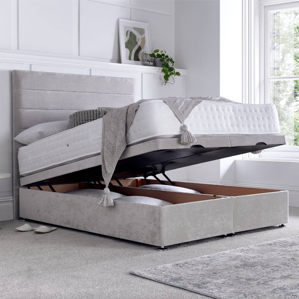 Juniper Divan Bed With 54" Headboard - Glasswells