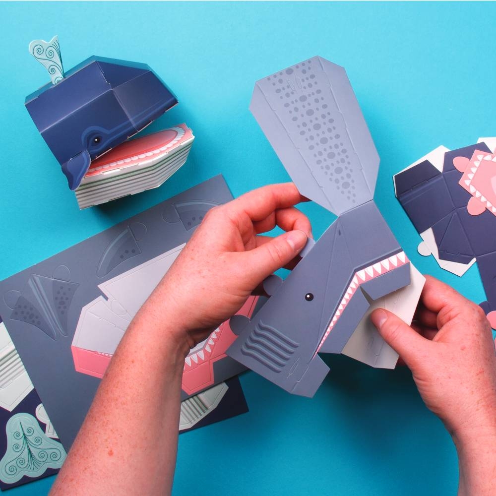 Create Your Own Ocean Puppets - Glasswells