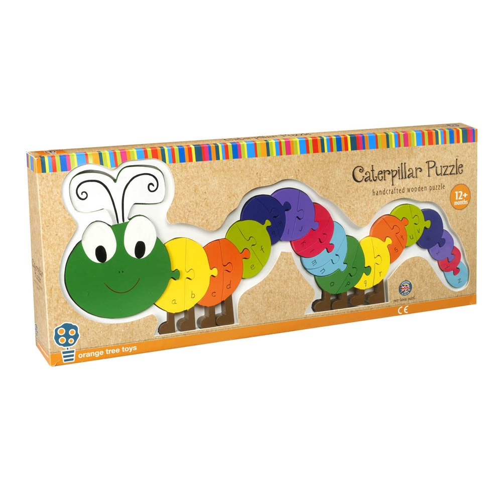 Orange Tree Toys Caterpillar Alphabet Puzzle - Glasswells