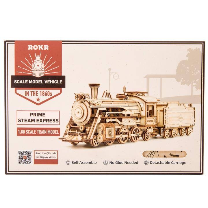 Prime Steam Express DIY Model Kit - Glasswells