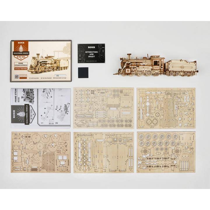 Prime Steam Express DIY Model Kit - Glasswells