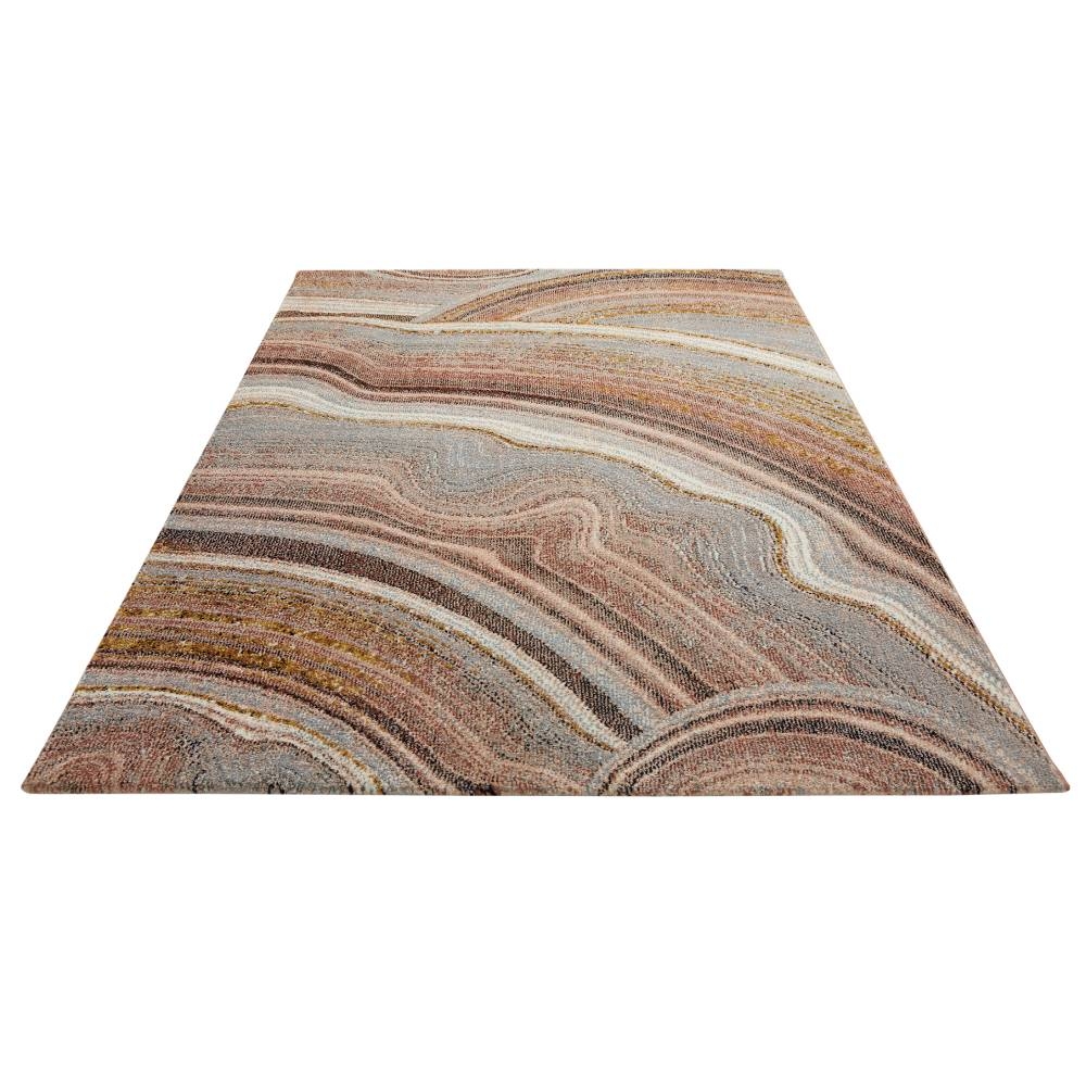 Benny Blush Grey Rug - Glasswells