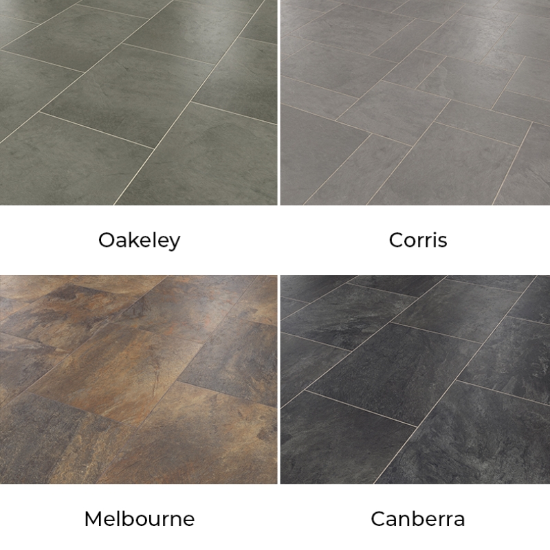 Art Select Slate Luxury Vinyl Tiles 457 x 610mm | Glasswells