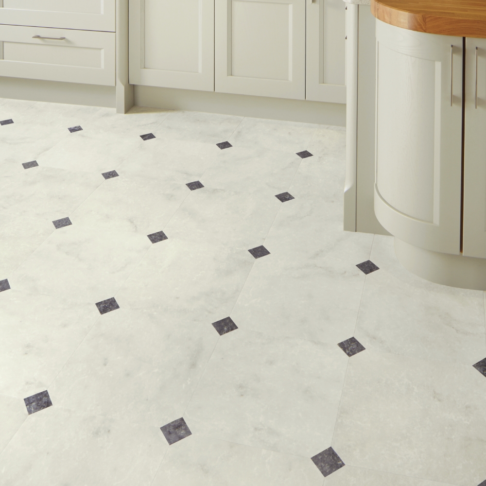 Art Select Marble Square Luxury Vinyl Tiles | Glasswells