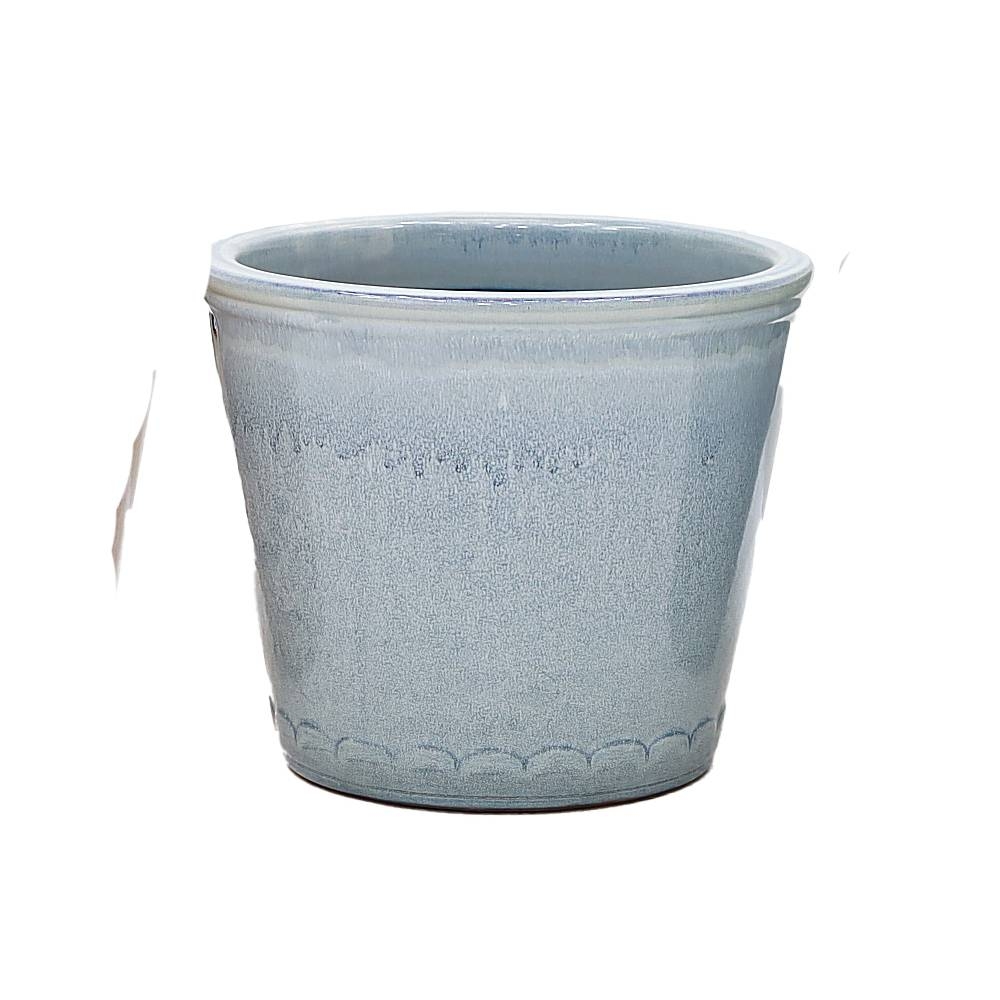 Clara Conical Pot - Blue - Glasswells