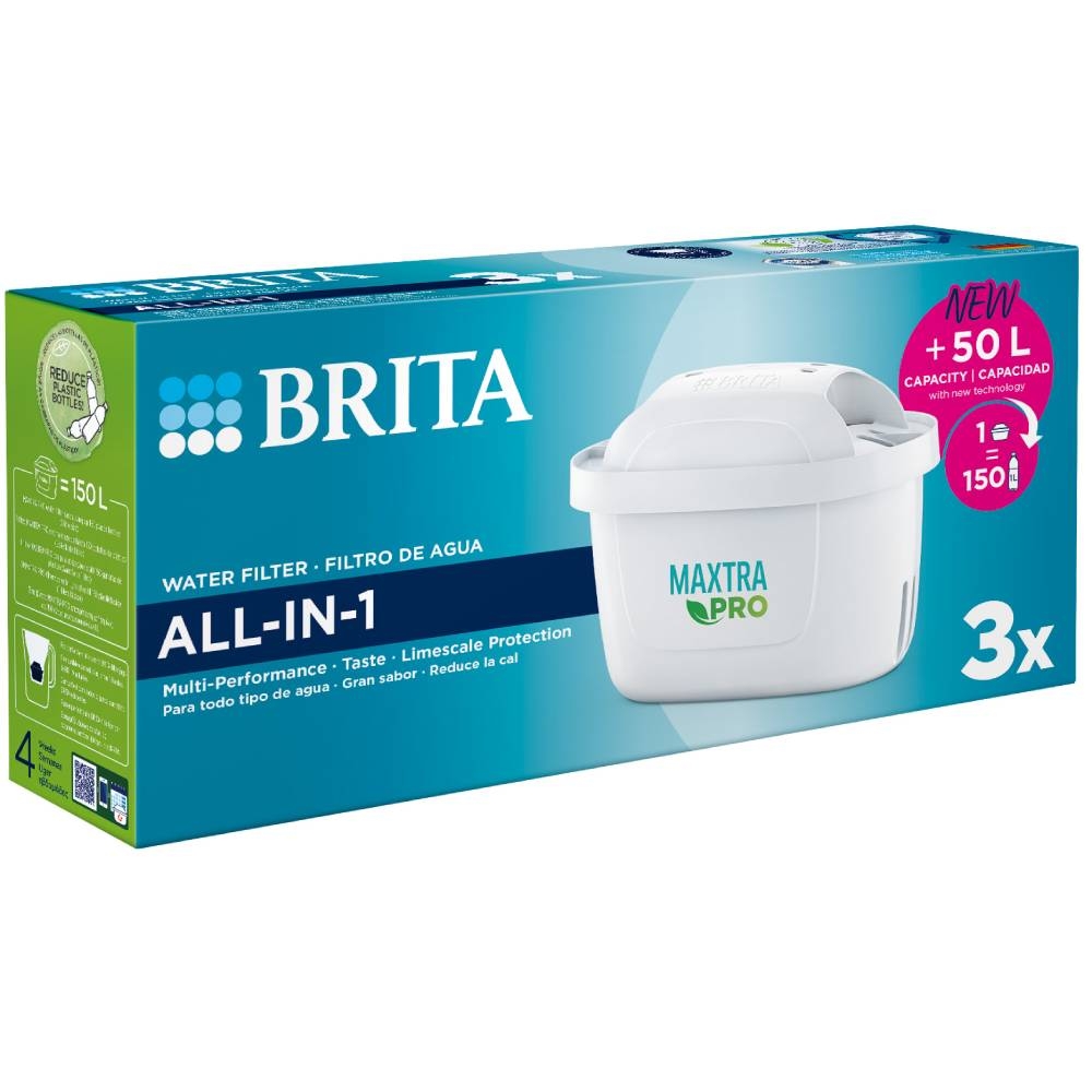 Brita Maxtra Pro All-In-One 3 Pack - Glasswells