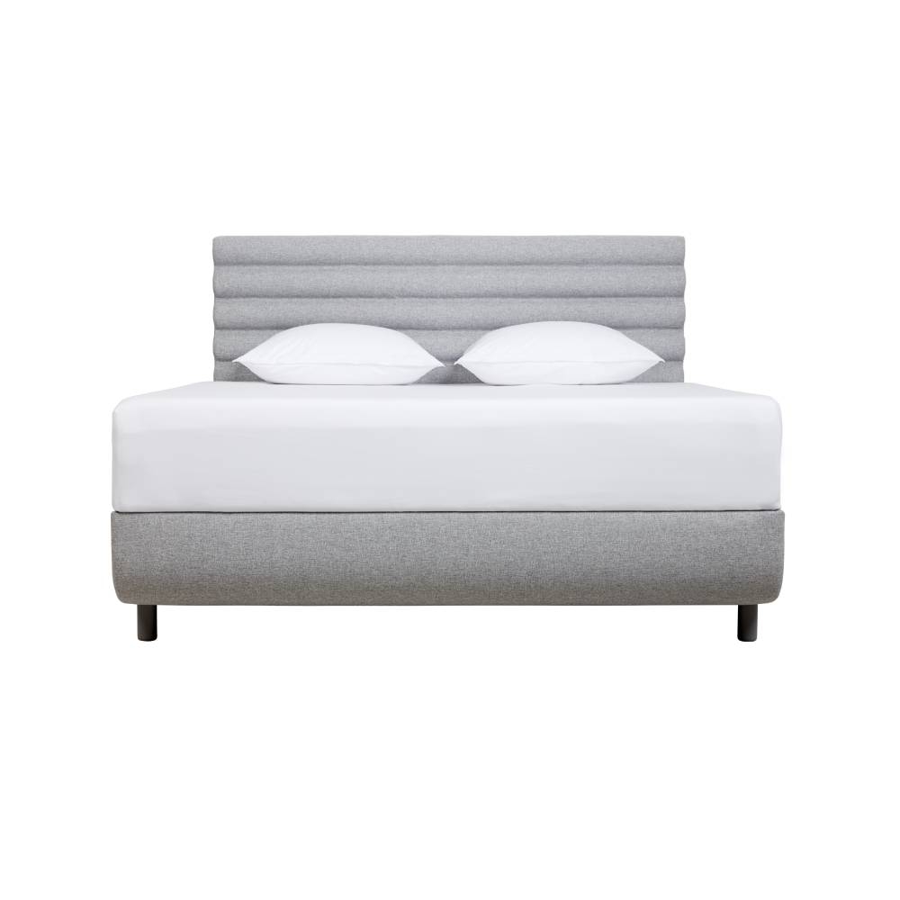 Tempur Arc Static Disc Bed Frame With Vectra Headboard - Glasswells