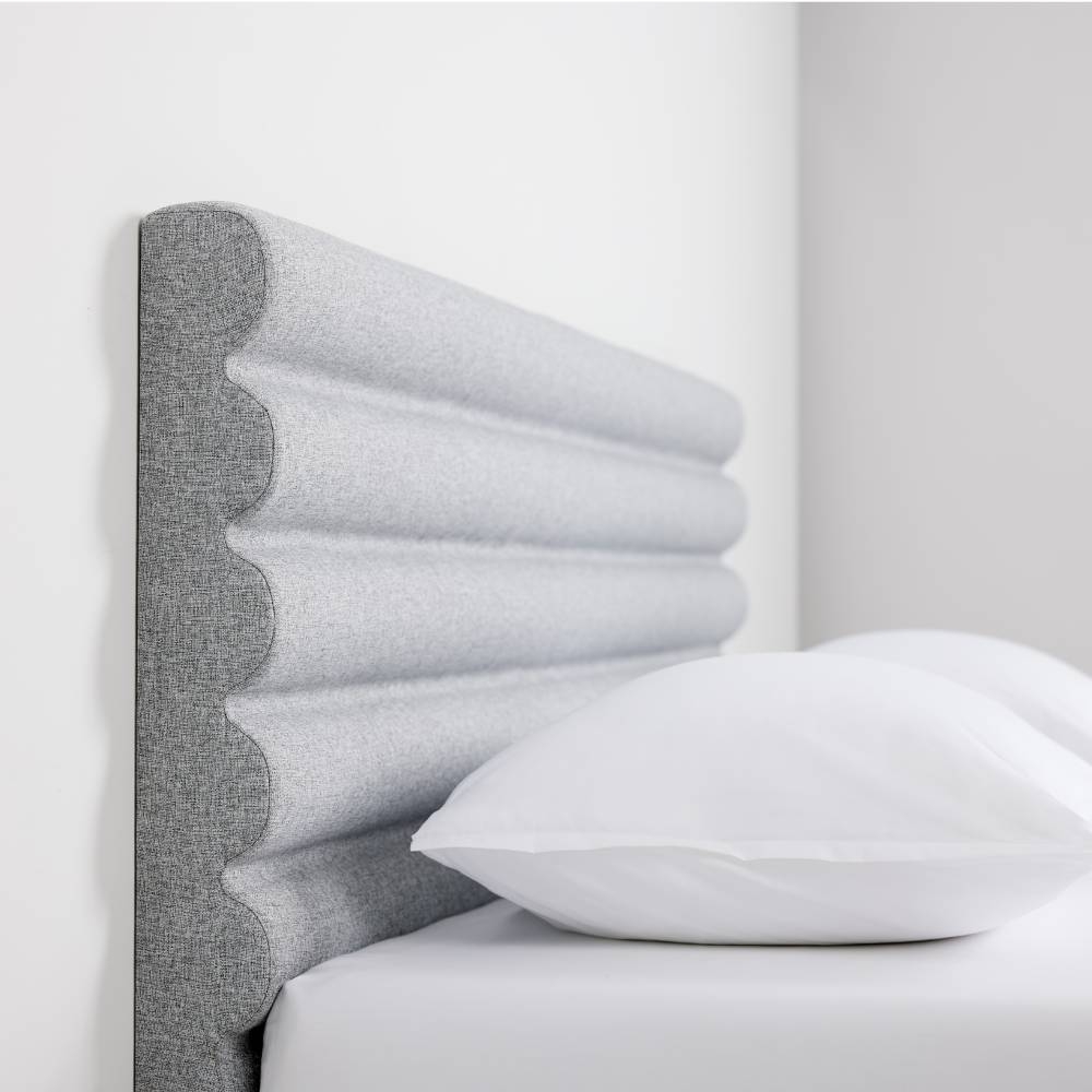 Tempur Arc Static Disc Bed Frame With Vectra Headboard - Glasswells