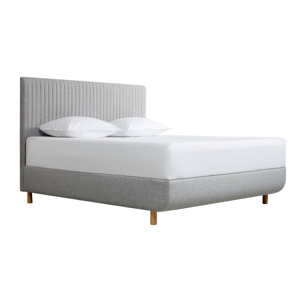 Tempur Arc Static Disc Bed Frame With Vertical Headboard - Glasswells