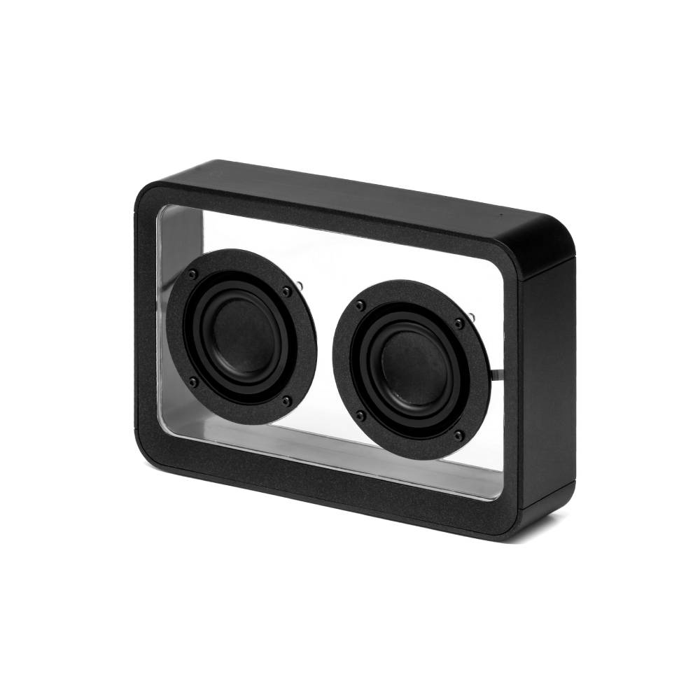 Gingko Mage See Through Bluetooth Speaker - Black - Glasswells