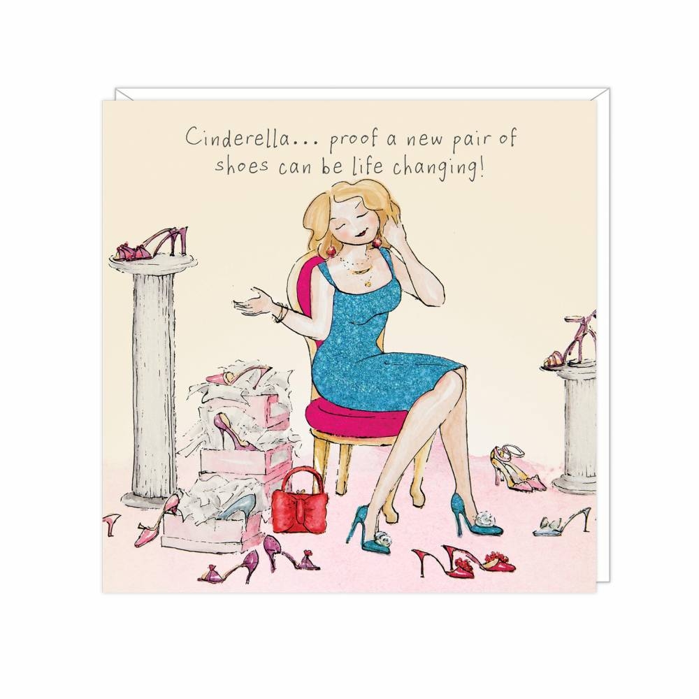 Cinderella - Greeting Card - Glasswells