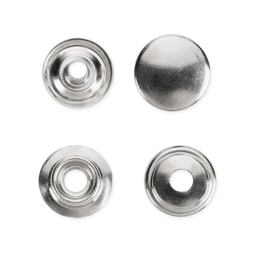 Press Fasteners - Sport and Camping Silver 15mm - Glasswells