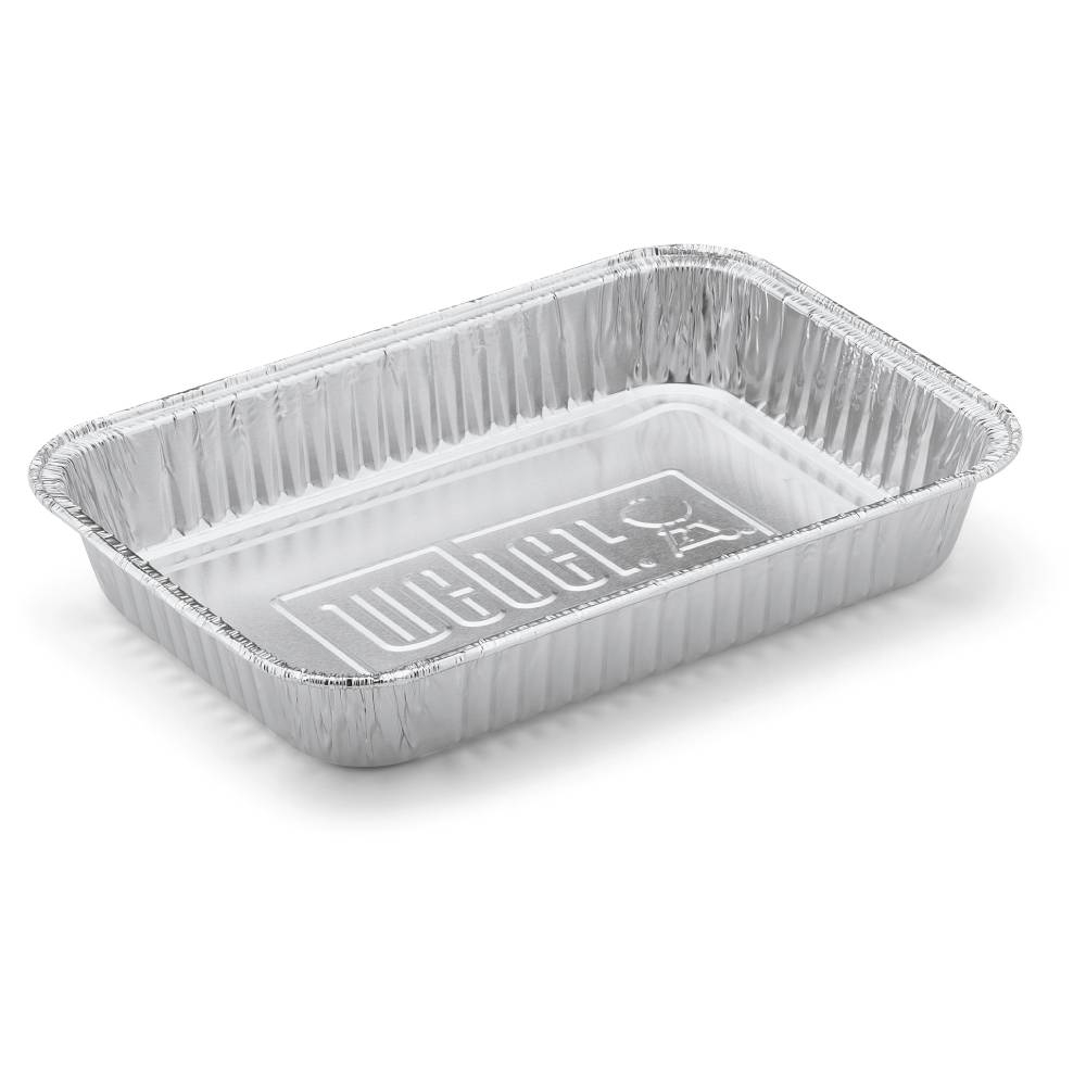 Weber Small Drip Pans - Pack of 10 - Glasswells