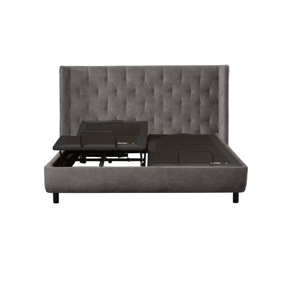 Tempur Ergo Smart Base With Luxury Headboard - Glasswells