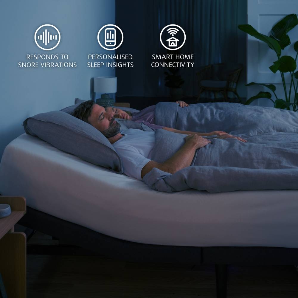 Tempur Ergo Smart Base With Luxury Headboard - Glasswells