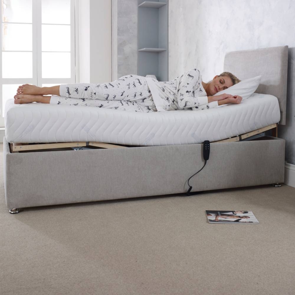 Newton 1000 Adjustable Divan Bed - Glasswells