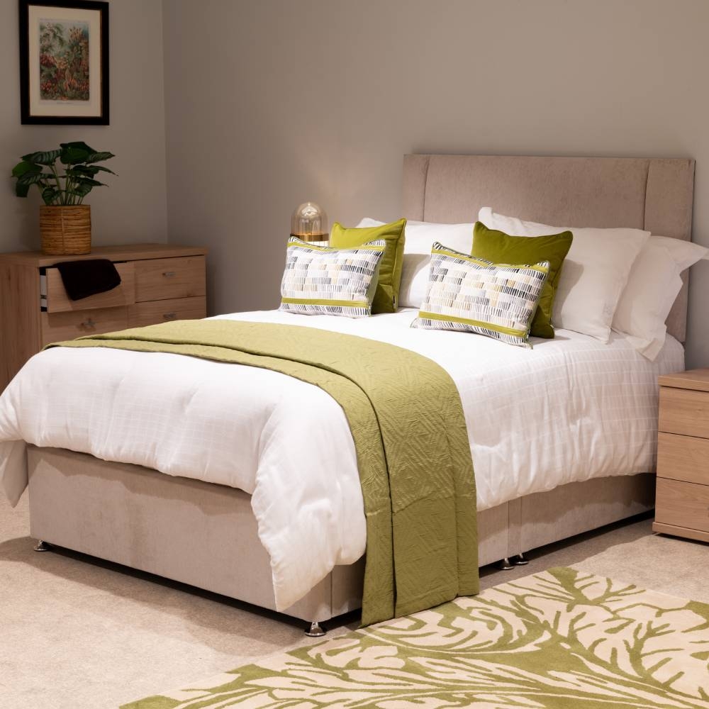 Viola Natural 1500 Divan Bed - Glasswells
