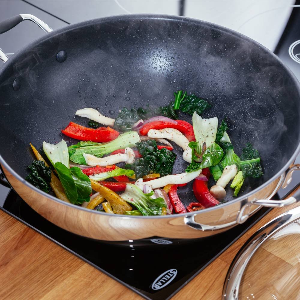 Stellar James Martin Non-Stick Wok 32cm - Glasswells