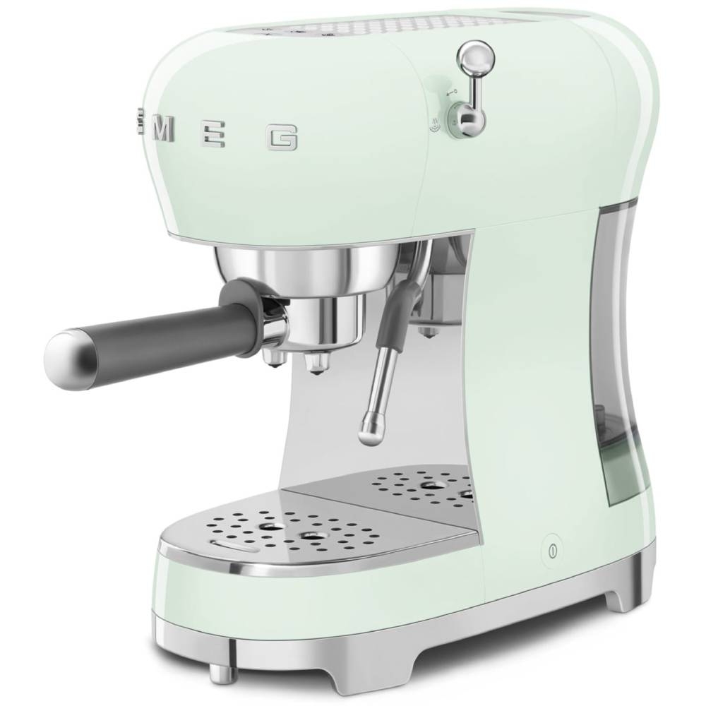 Smeg Espresso Machine Pastel Green - Glasswells