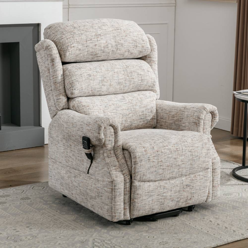 Max Dual Motor Riser Recliner Frost - Glasswells