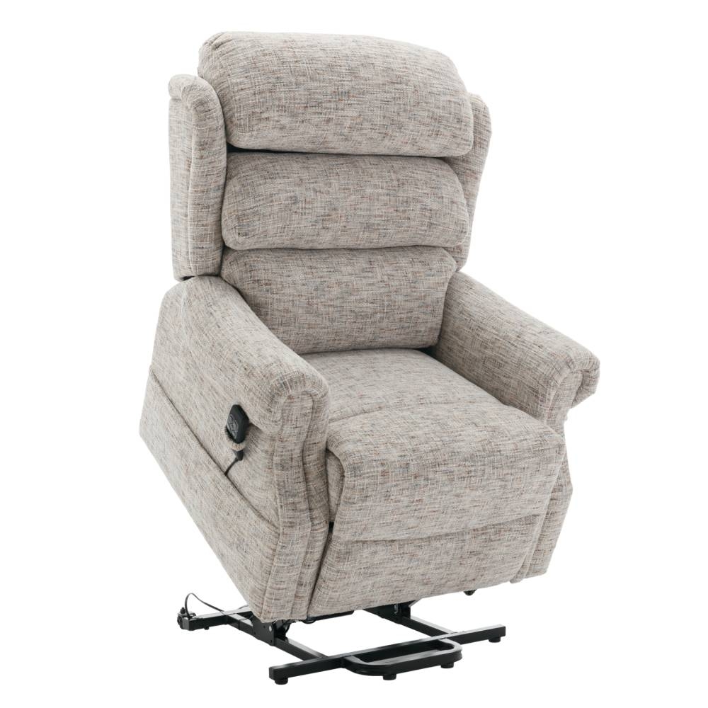 Max Dual Motor Riser Recliner Frost - Glasswells