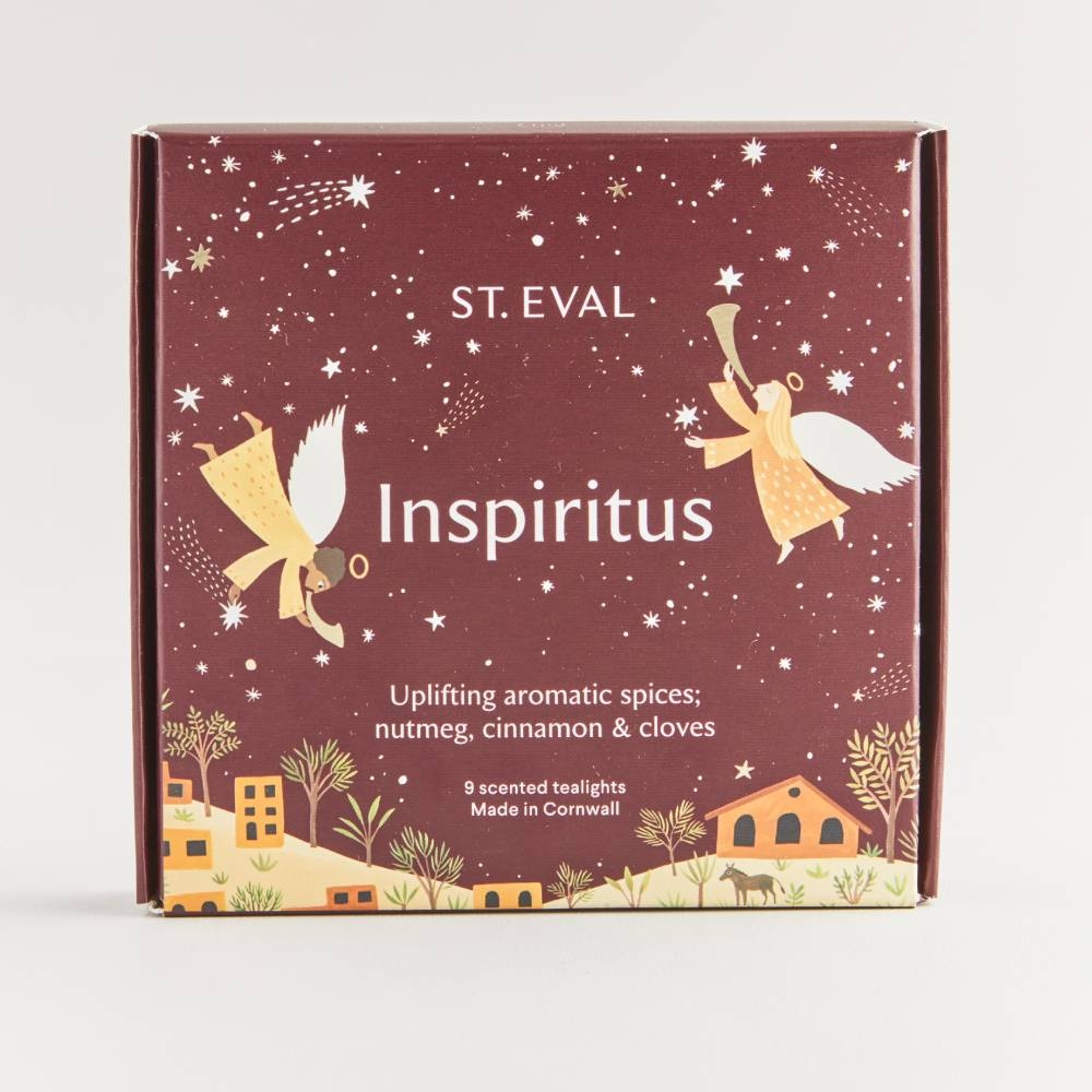 St. Eval Tealight Christmas Inspiritus - Glasswells