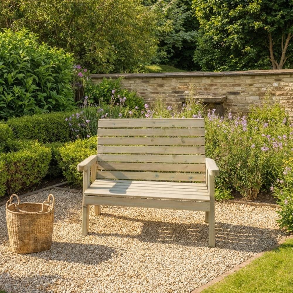 Suffolk 2 Seat Bench - Glasswells