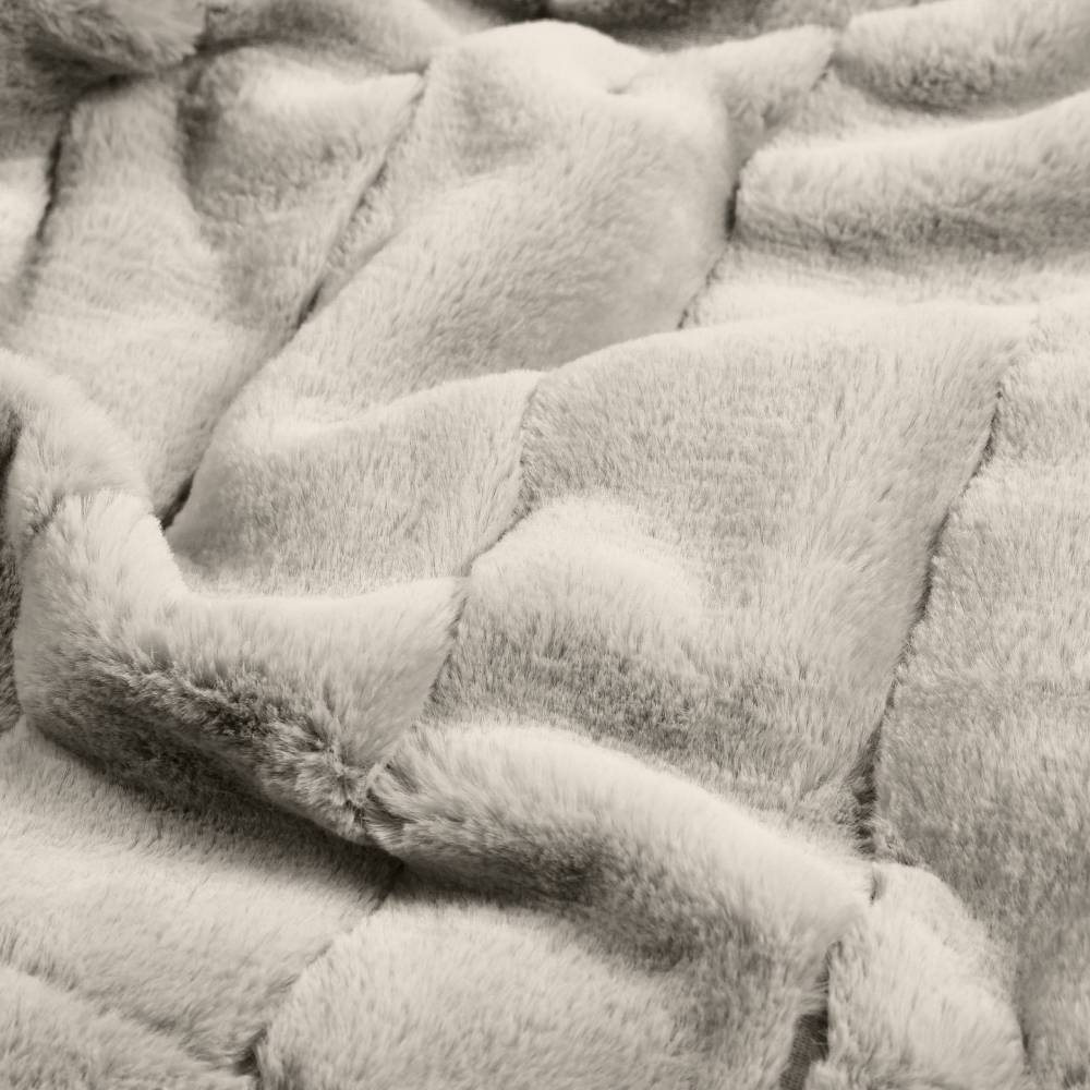 Paoletti Empress Throw 130X180cm Grey - Glasswells