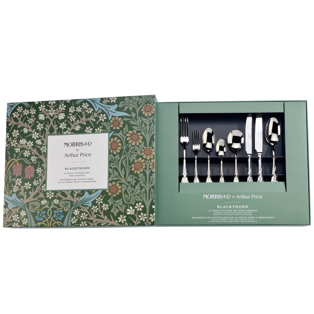 Arthur Price Blackthorn 44 Piece Box Set - Glasswells