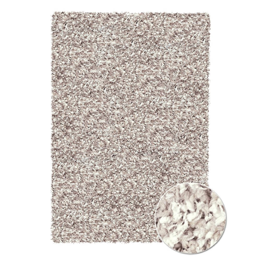 Twilight White Linen Rug - Glasswells