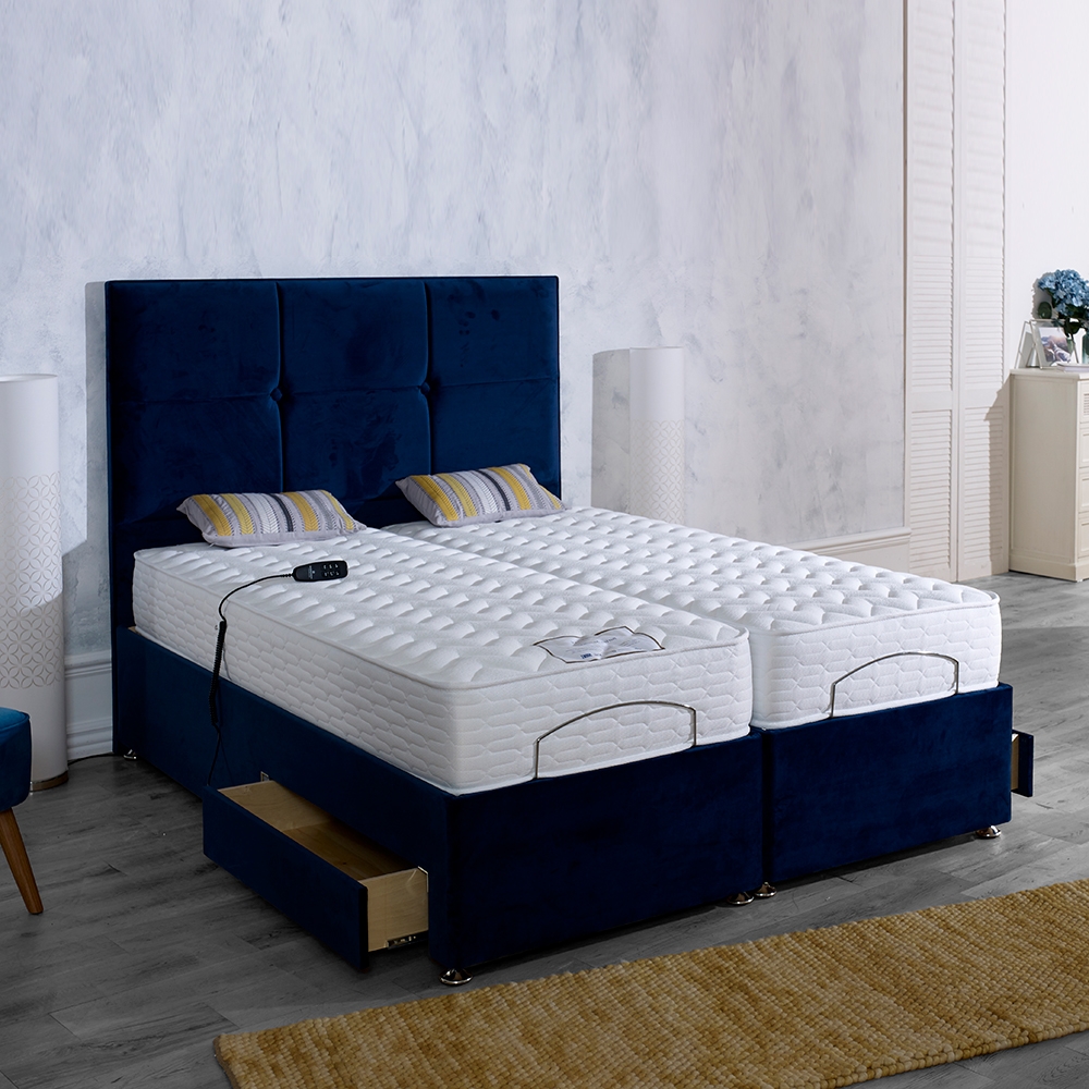Hatfield Standard Adjustable Divan Bed - Glasswells