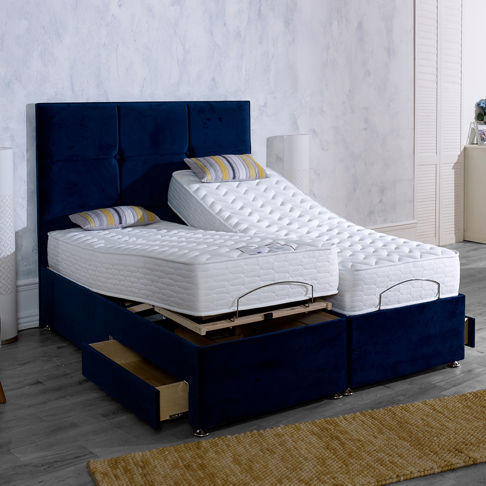 Hatfield Standard Adjustable Divan Bed - Glasswells