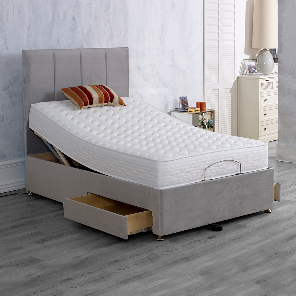 Hatfield Standard Adjustable Divan Bed - Glasswells