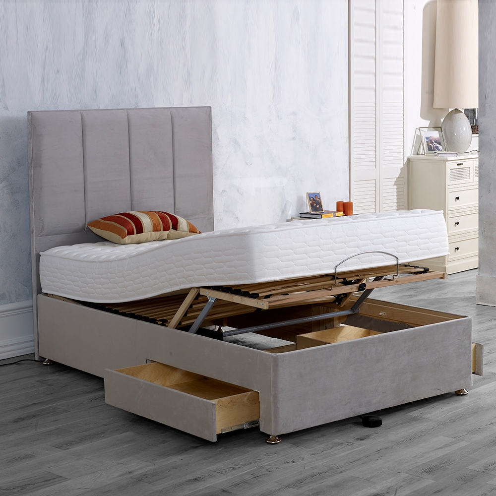 Hatfield Standard Adjustable Divan Bed - Glasswells