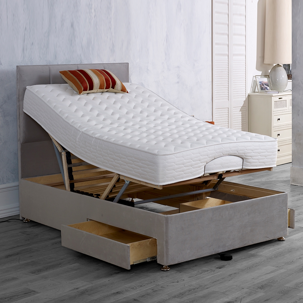 Hatfield Standard Adjustable Divan Bed - Glasswells