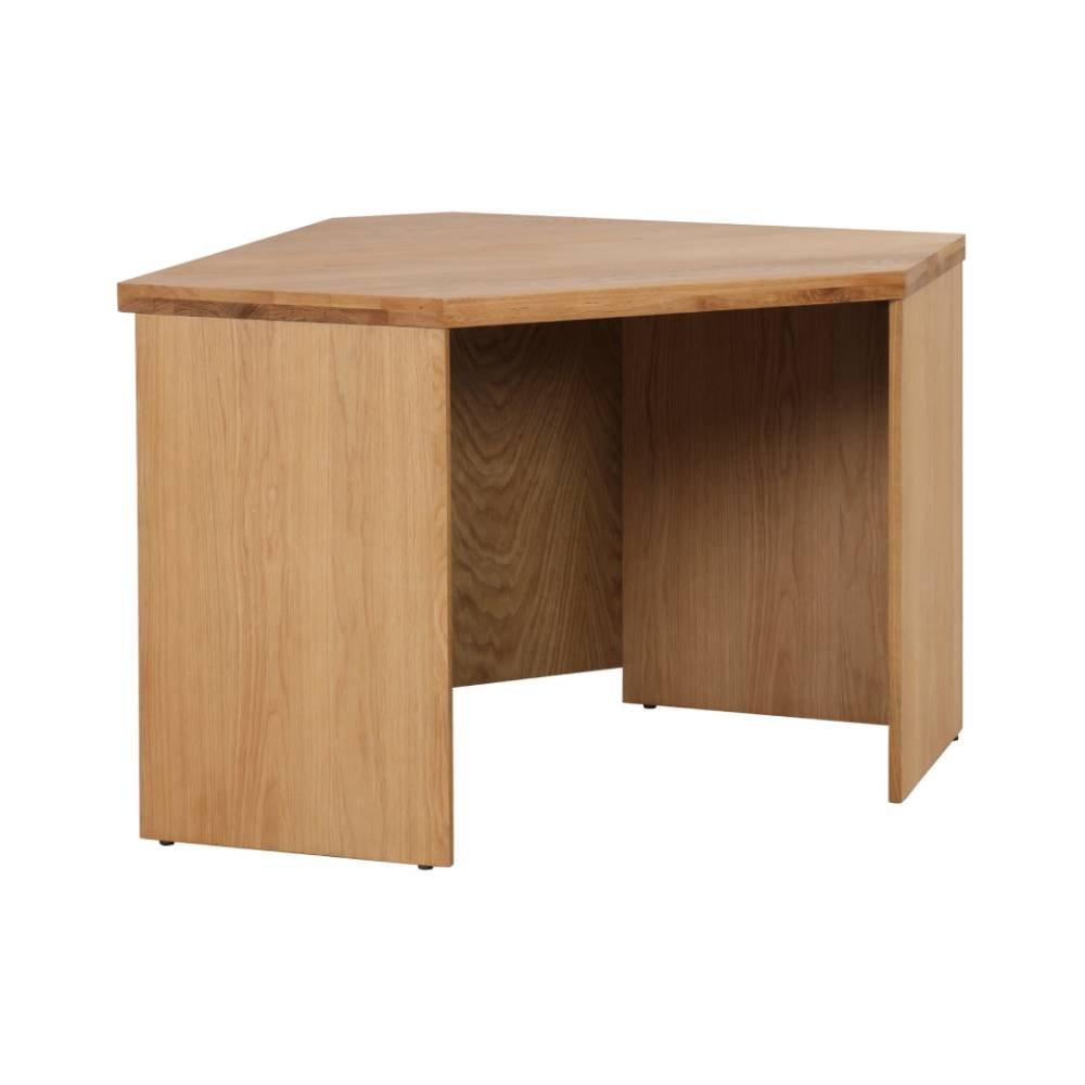 Fuji Corner Desk Oak - Glasswells