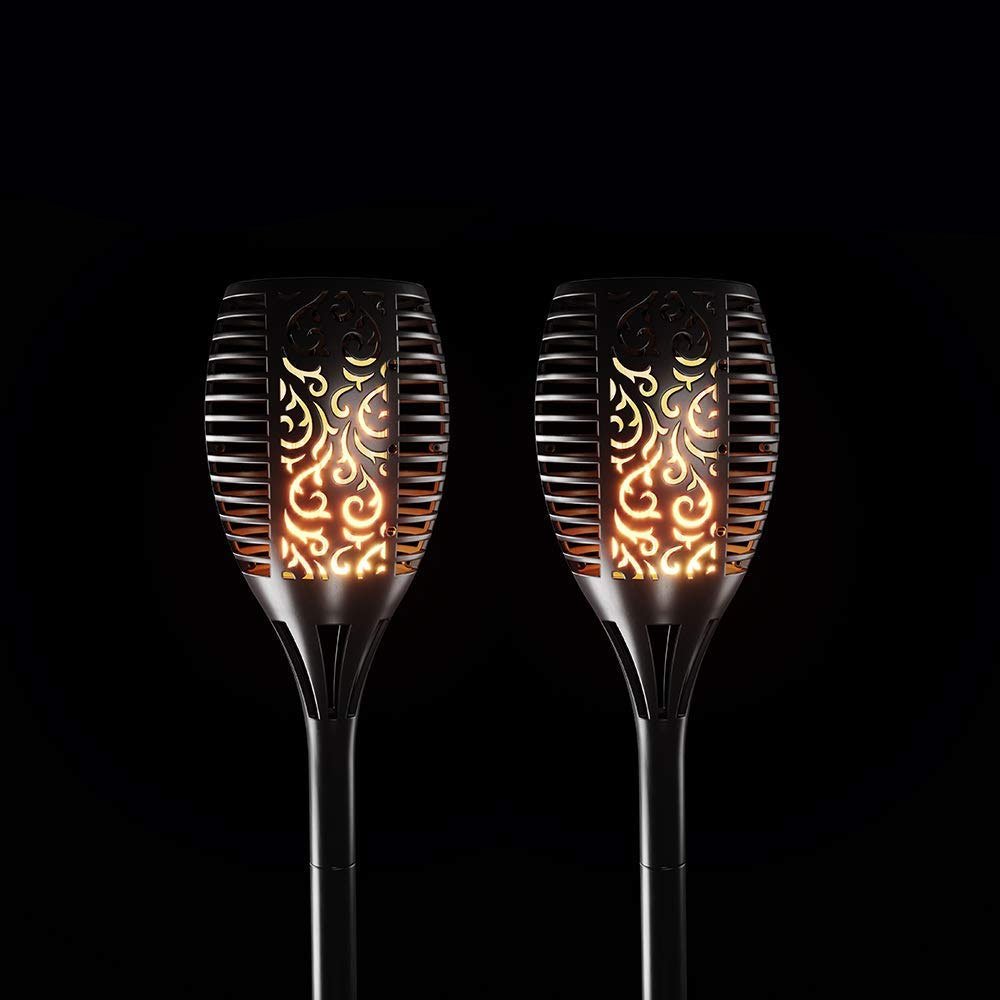 Trueflame Mini Solar Torch Light (Set of 2) - Glasswells