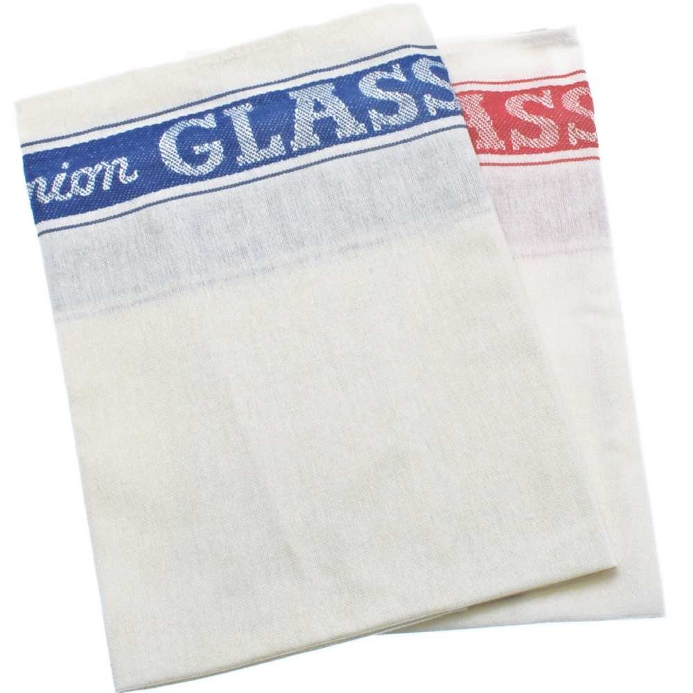 Walton & Co Glass Cloth Blue - Glasswells