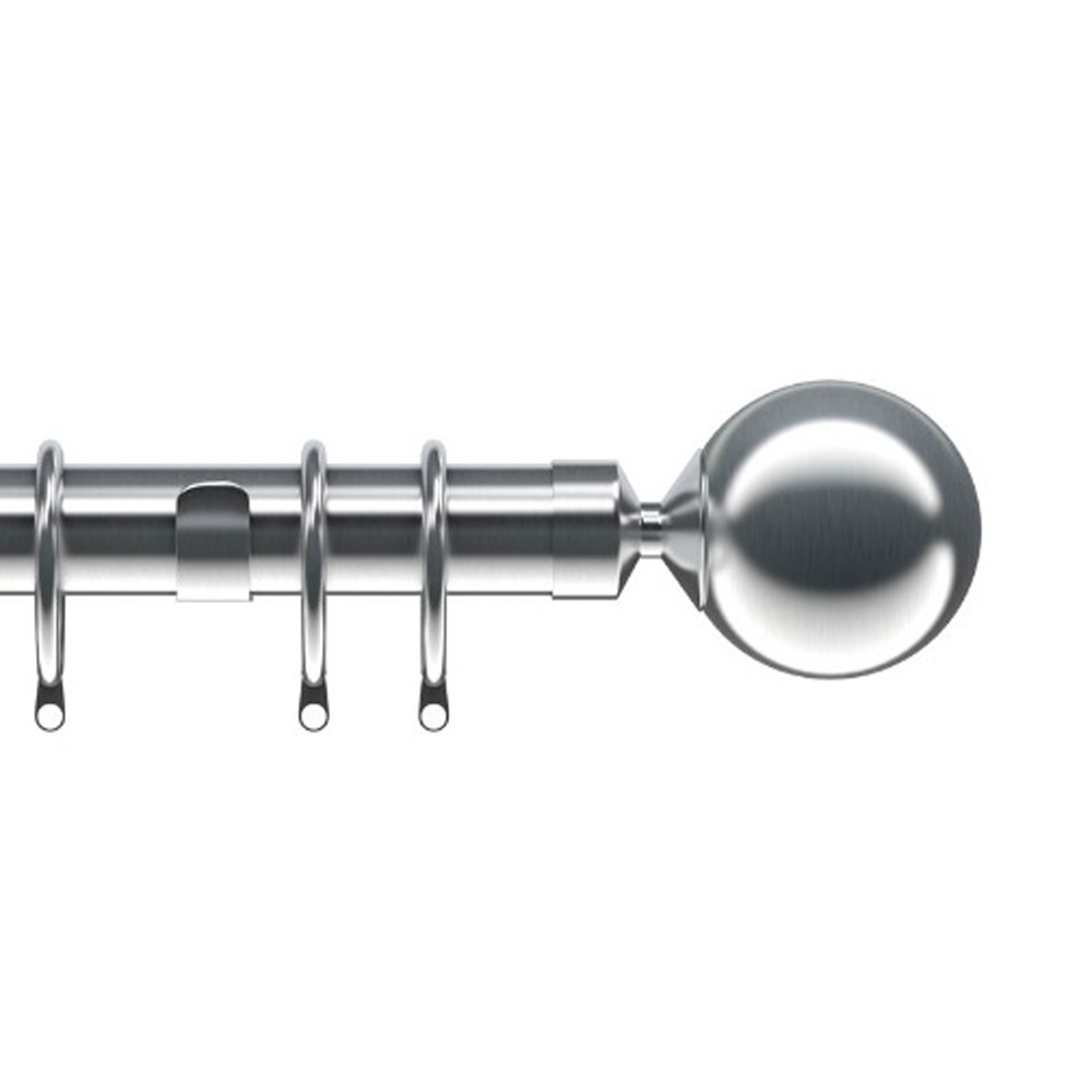 Glasswells Collections Saxham Pole Satin Silver