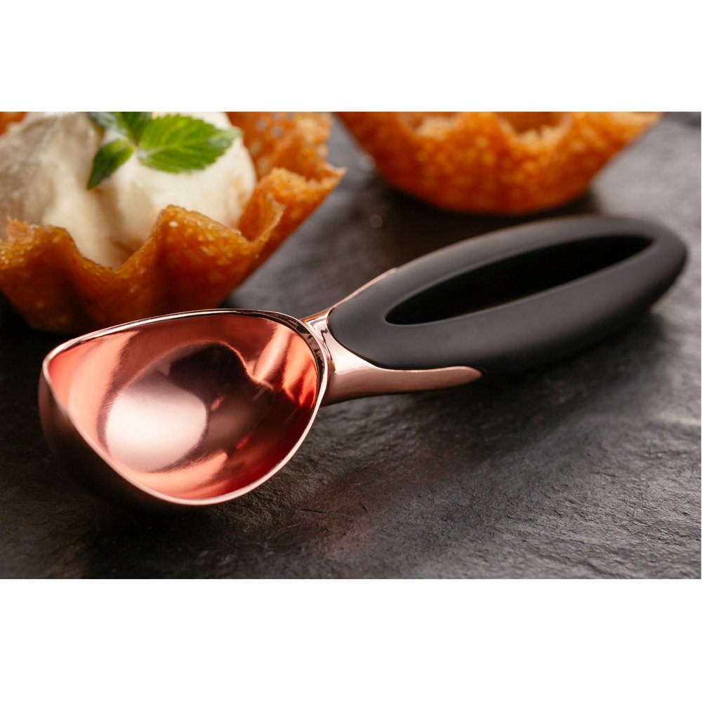 Stellar Soft Touch Ice Cream Scoop Copper - Glasswells