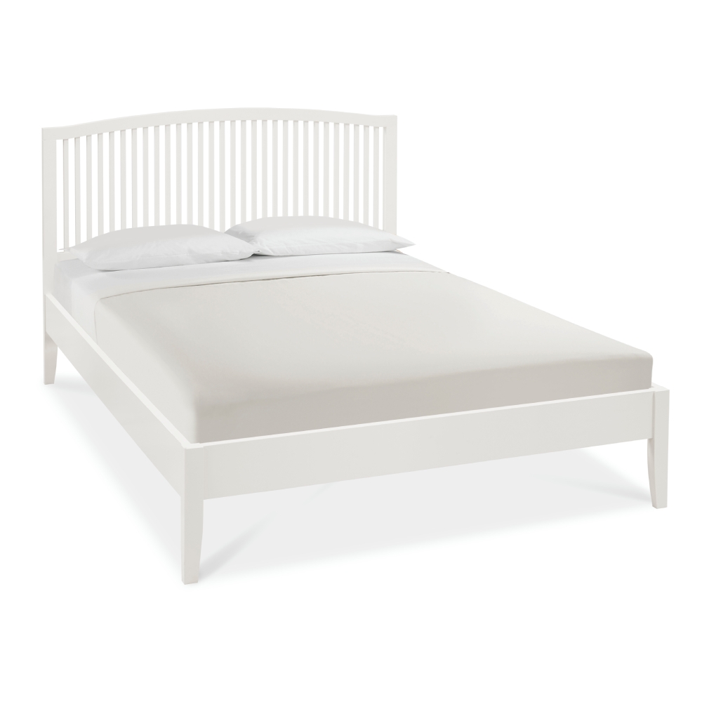 Alaska white bedstead - Glasswells