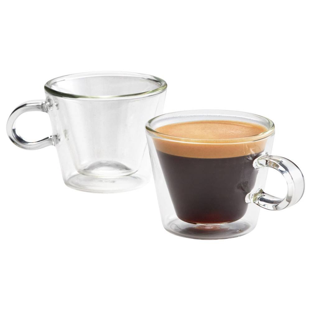 Duo 2 Piece Espresso Glass Set 75Ml/Flared - Glasswells