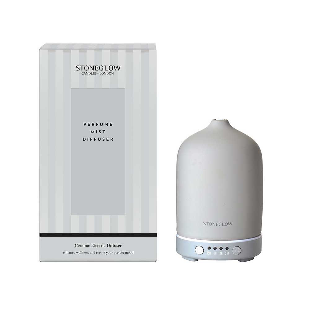 Stoneglow Modern Classic Grey Perfume Mist Diffuser - Glasswells