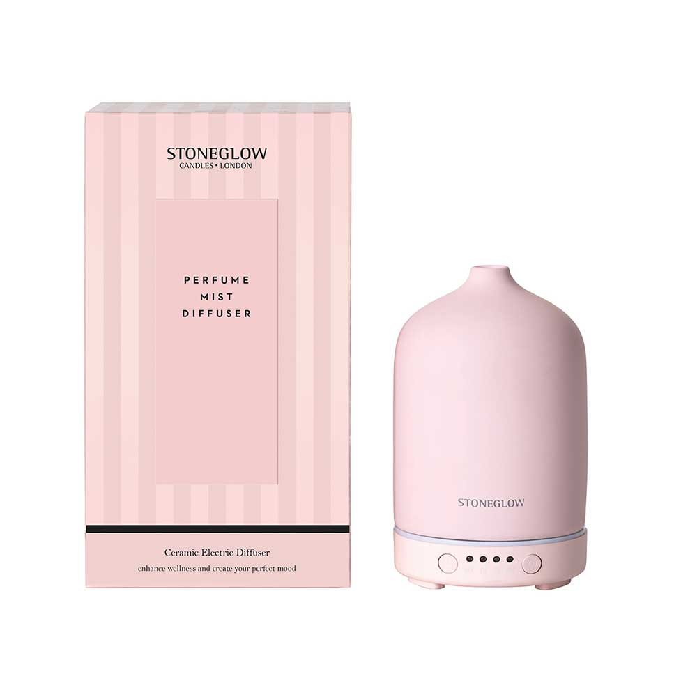 Stoneglow Modern Classics Pink Perfume Mist Diffuser - Glasswells