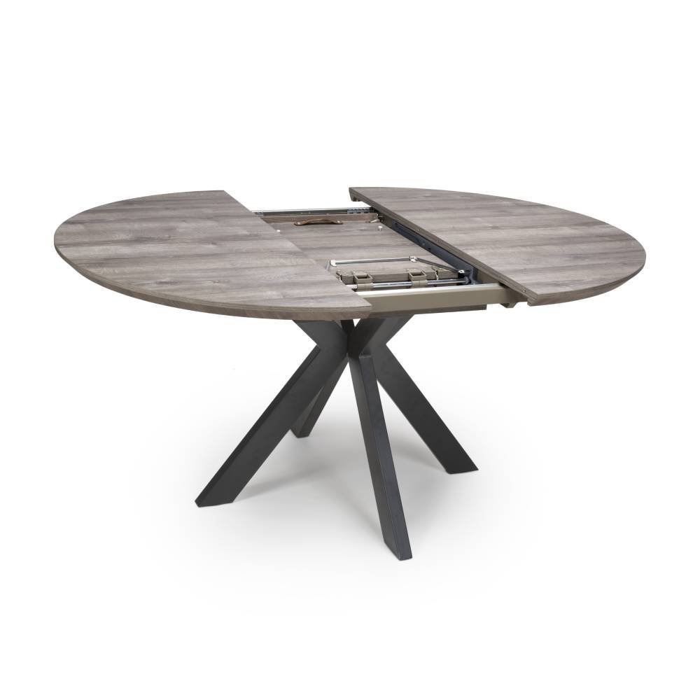 Milden Round Extending Dining Table 120-160cm - Glasswells