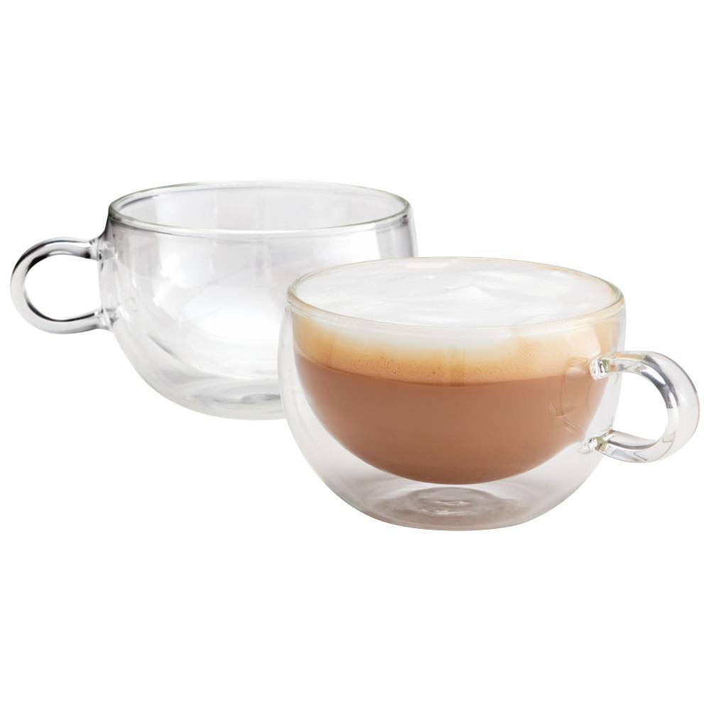 Duo 2 Piece Latte Glass Set 325Ml - Glasswells